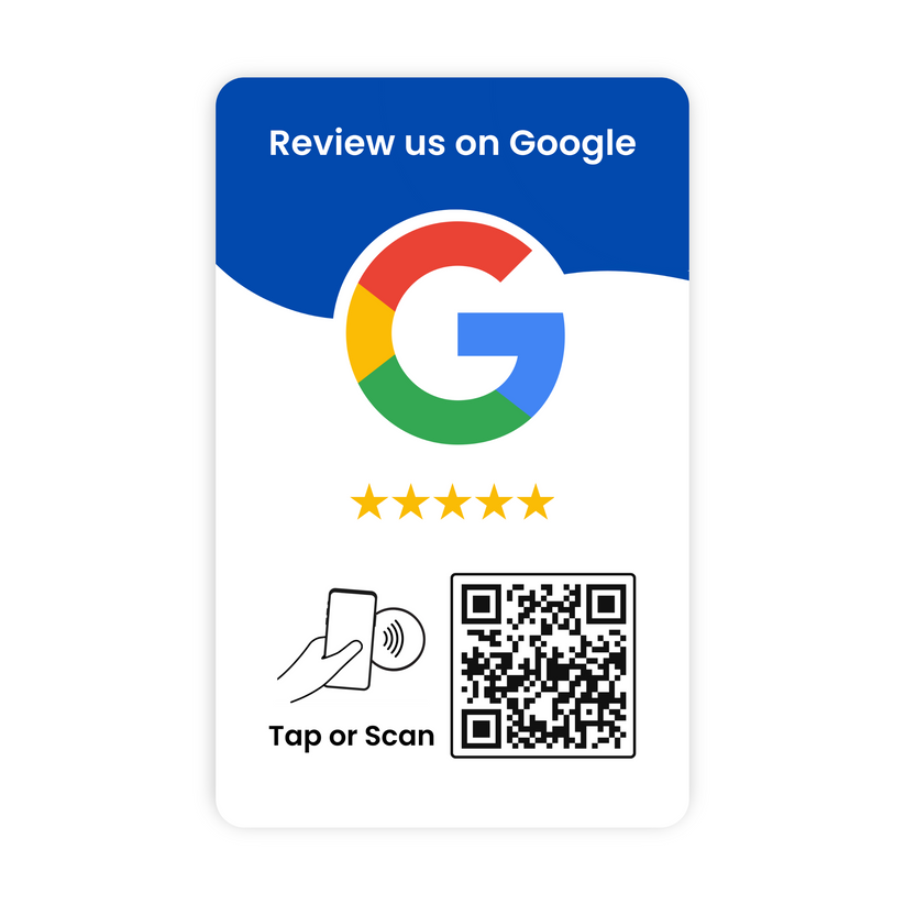 Tap Google Review Card – Taps Reviews